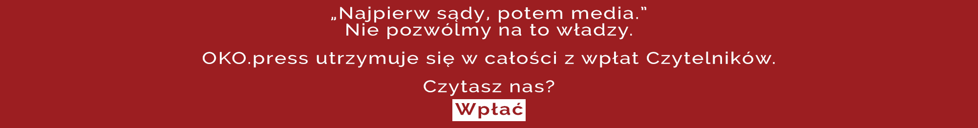 Ośrodek Kontroli Obywatelskiej - OKO.press
