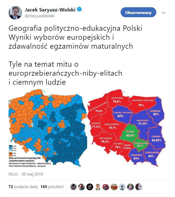 Mapy od czapy. Czy rzeczywiście dzielimy się na RFN i NRD?