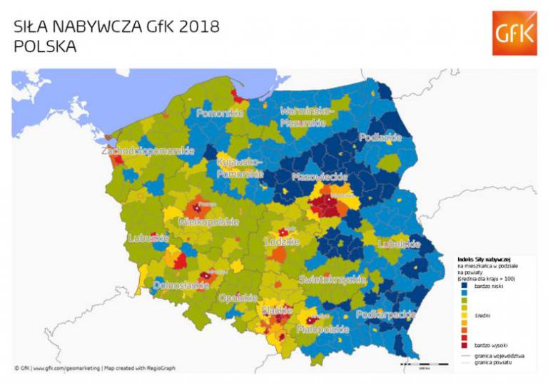 Mapy od czapy. Czy rzeczywiście dzielimy się na RFN i NRD?