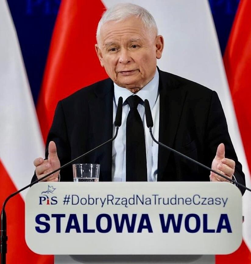 Kaczyński o bogatej Warszawie: "Ale dzieci z tego nie ma". Nieprawda